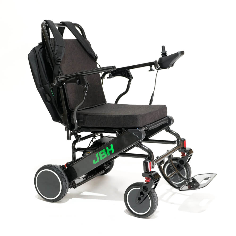 UNBOXED E-Traveller 140 Carbon Fibre Folding Electric Wheelchair ...