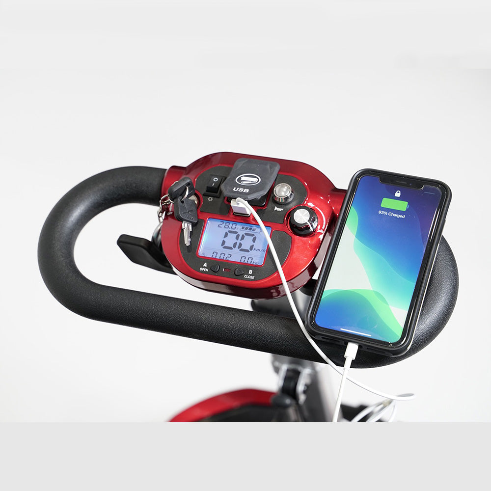 Solax Charge Automatic Folding Mobility Scooter — Rocket Mobility