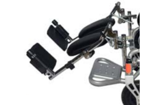 E-Traveller Swing Away Elevated Leg Rests — Rocket Mobility